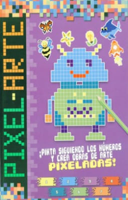 Pixel Arte Morado - Librería Nacional