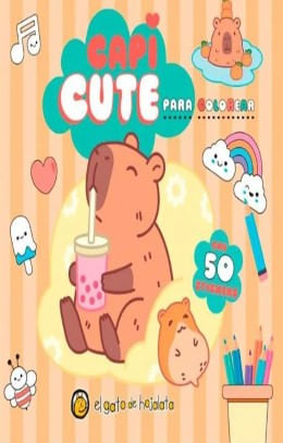 Capi Cute para Colorear - Librería Nacional